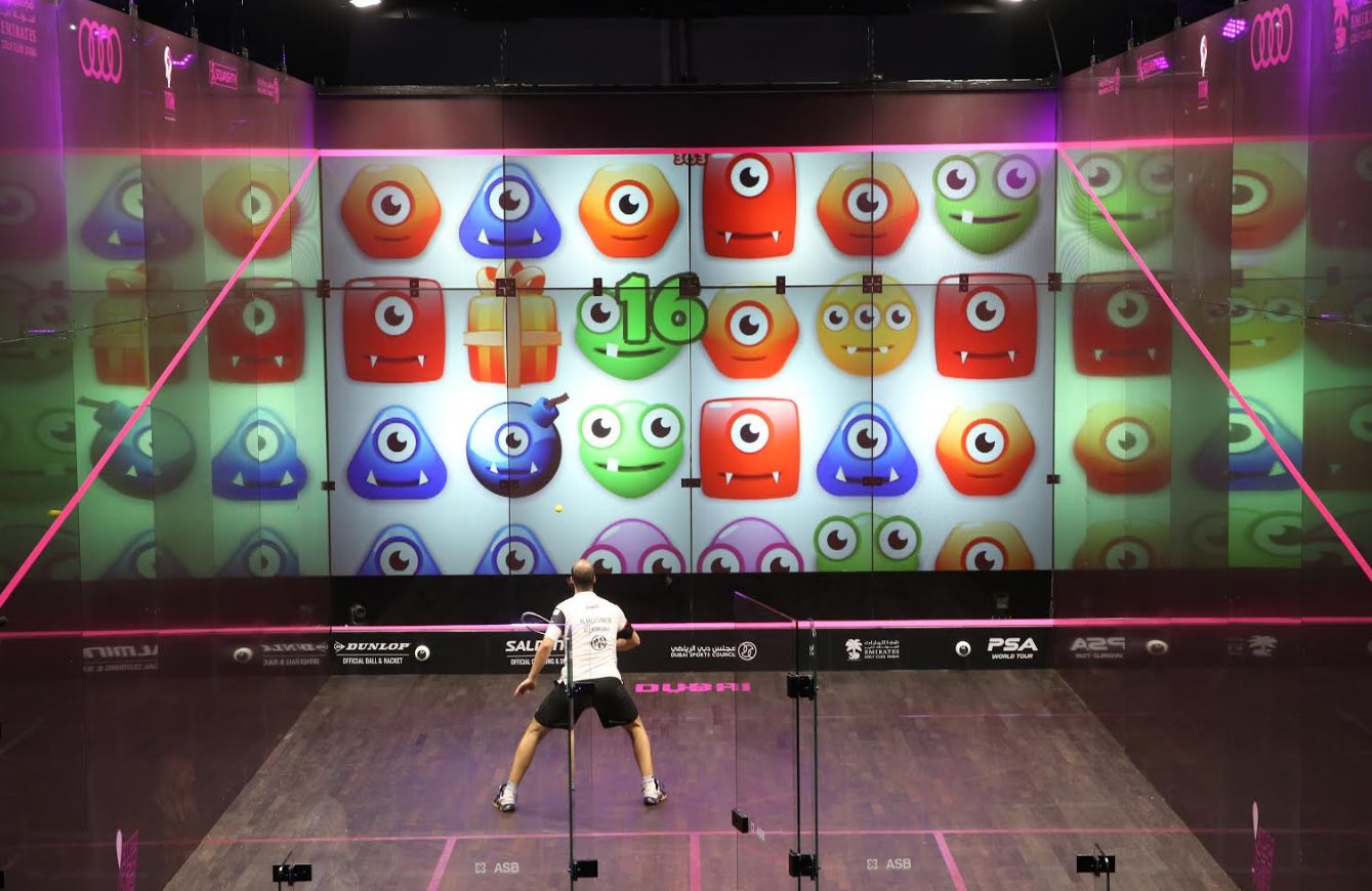 Interactive Front Wall for Chicago – SquashSite – all about Squash