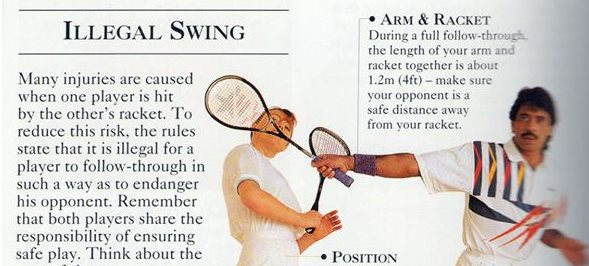 Dangerous Swing… – SquashSite – all about Squash