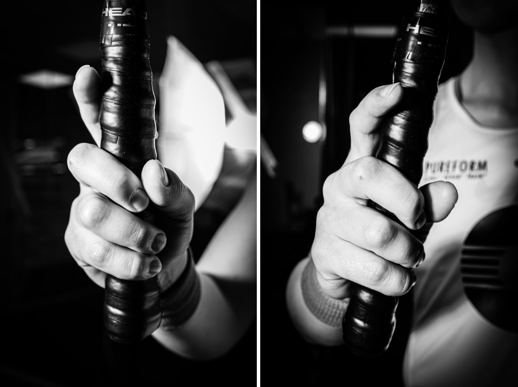 The Art of the Grip – SquashPlayer – SquashSite – all about Squash